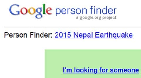Google launches ‘Person Finder’ after devastating earthquake hits Nepal ...