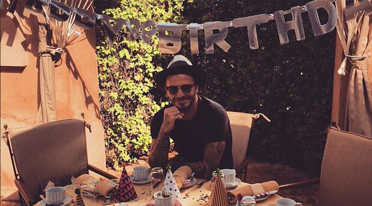 David Beckham celebrates 40th birthday with wife, kids | Hollywood News ...