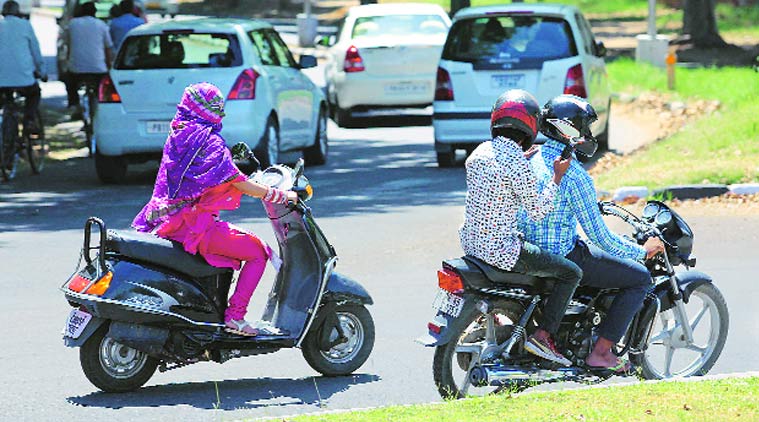 When women ride two-wheelers without helmets— and with fatal ...