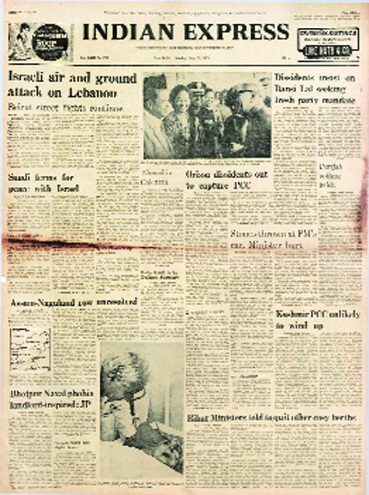 May 26, Forty Years Ago: The Congress revolt | The Indian Express