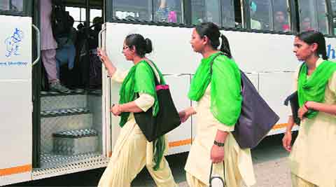 Getting To A village in Moga: The bus stops here | India News - The ...