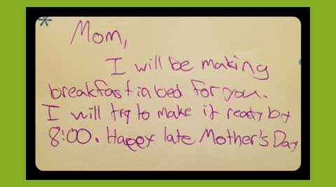 Mother’s Day 2015: 8 cutest hand-written notes by kids to their mothers ...