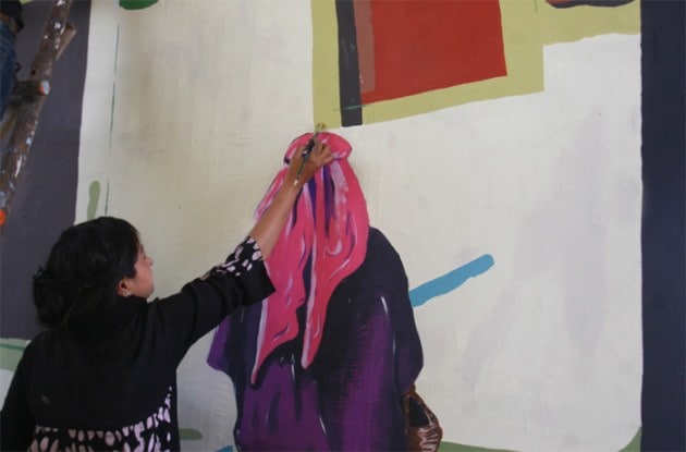 Six students splash Valley’s culture on Srinagar walls | Picture ...