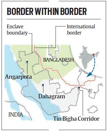 Land deal: Access unhindered, the little part of India that remains ...