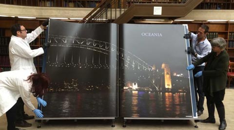 Sydney state library showcases world’s largest book | Books News - The ...