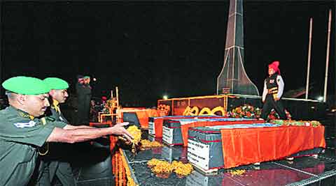 Manipur Ambush: Bodies of 14 soldiers brought to city | Chandigarh News ...