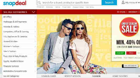 Snapdeal to get a new look from tomorrow | Technology News - The Indian ...