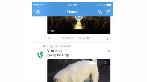 Twitter introduces auto-play for videos, GIFs and Vine on timeline ...