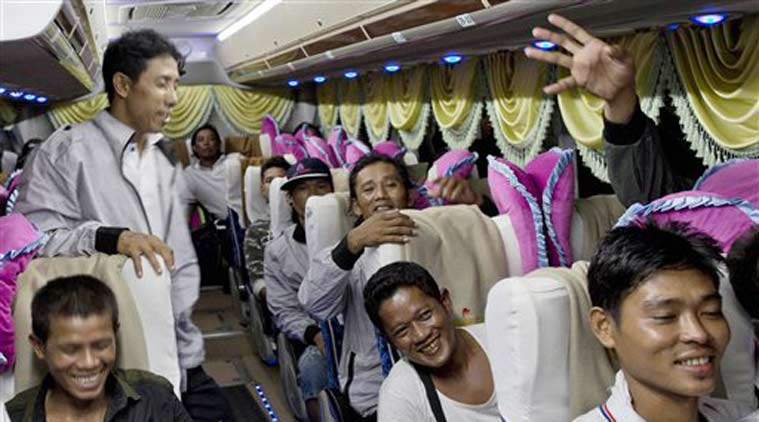 22 years a slave: Myanmar fisherman reunites with family after long ...