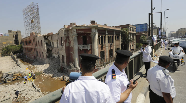 Egypt: 1 killed, 2 policemen injured in huge explosion outside Italy ...