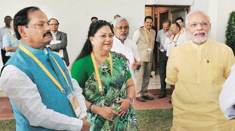 Niti Aayog meeting: Non-BJP CMs oppose land Bill changes | India News - The Indian Express