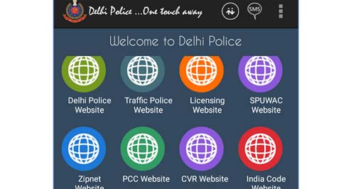 Delhi Police launches ‘One Touch Away’ app on Google Play Store ...