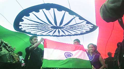 Flag hoisted at Maharashtra’s highest peak | Mumbai News - The Indian ...
