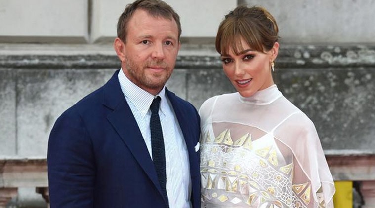 Guy Ritchie, Jacqui Ainsley walk first post-wedding red carpet ...