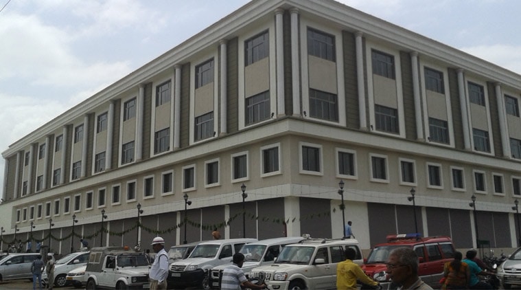 Minister Nitin Patel inaugurates community hall-cum-shopping plaza in ...