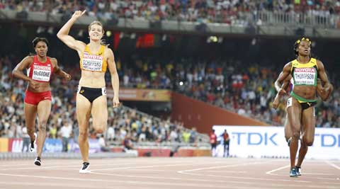 Flying Dutchwoman Dafne Schippers breaks Jamaica sprint hold | Sport ...