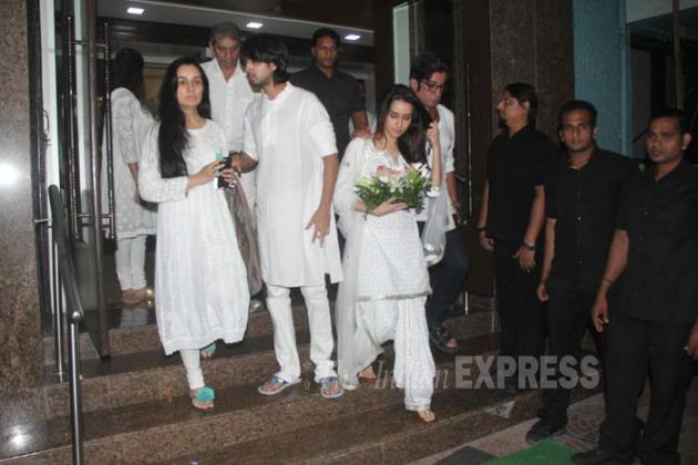 Shraddha Kapoor, aunt Padmini Kolhapure, dad Shakti Kapoor at ...