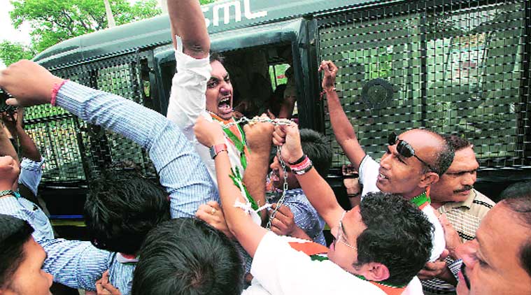 Suspension Of 25 Mps Congress Holds Demonstrations Over ‘gagging Of