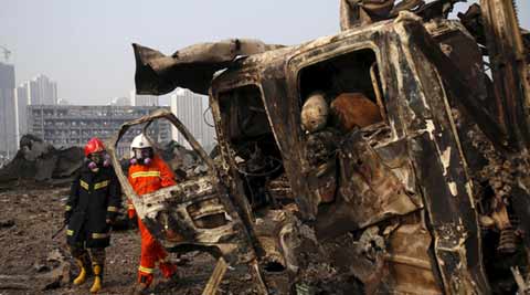 Tianjin explosion death toll rises to 112, 95 including 10 firefighters ...