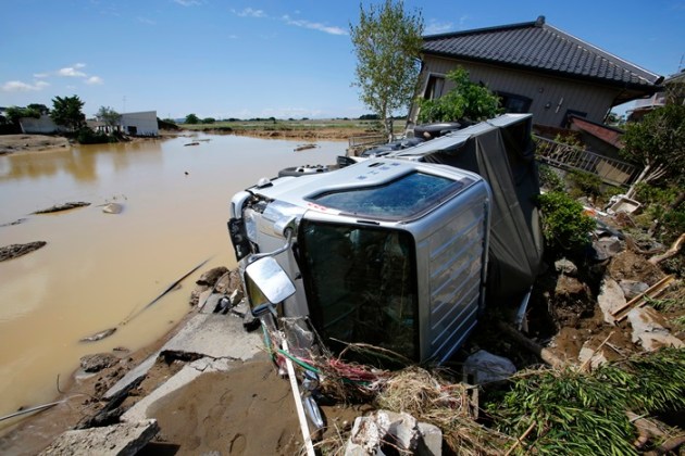 Floods wreak havoc in Japan | Picture Gallery Others News - The Indian ...