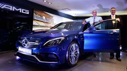 New Merc on the block: Mercedes-Benz India launches Mercedes-AMG C63 S ...