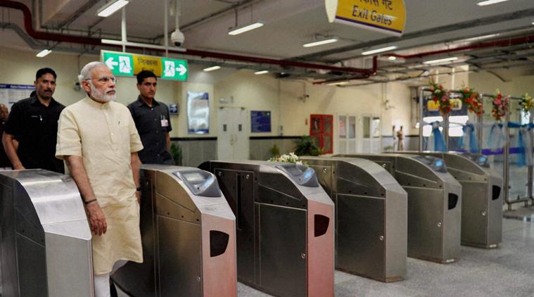 PM Modi launches Delhi Metro’s Faridabad corridor | Delhi News - The ...