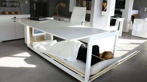 Now a nap desk that lets you doze off in office | Life-style News - The ...