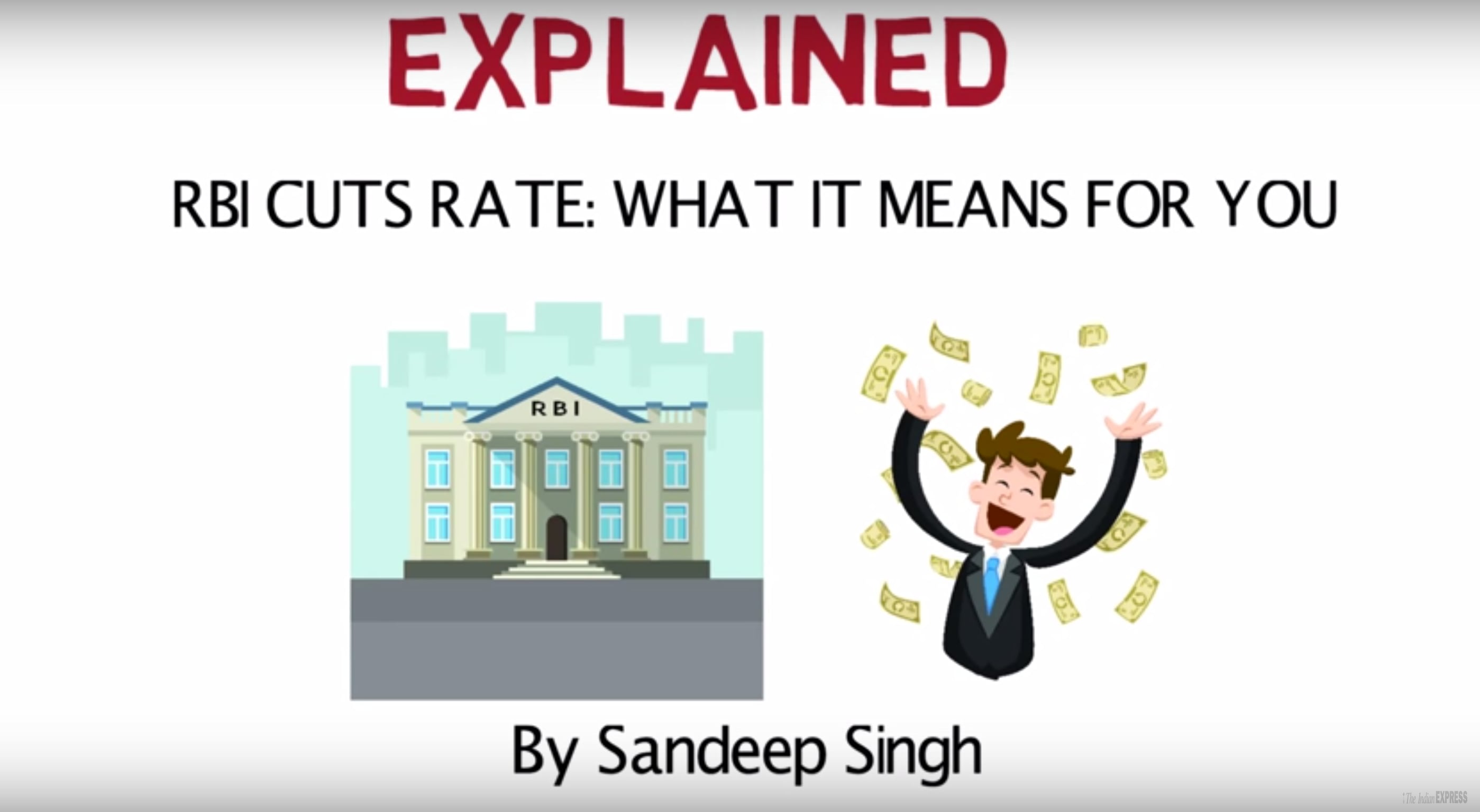 Explained rbi cuts rate what it means for customers like you-The Indian ...