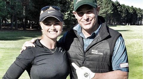 Meet Shane Warne’s ‘super hot’ golf partner Carly Booth | Cricket News ...