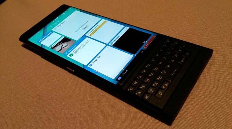 Watch: BlackBerry Priv running Android revealed with slider keyboard ...