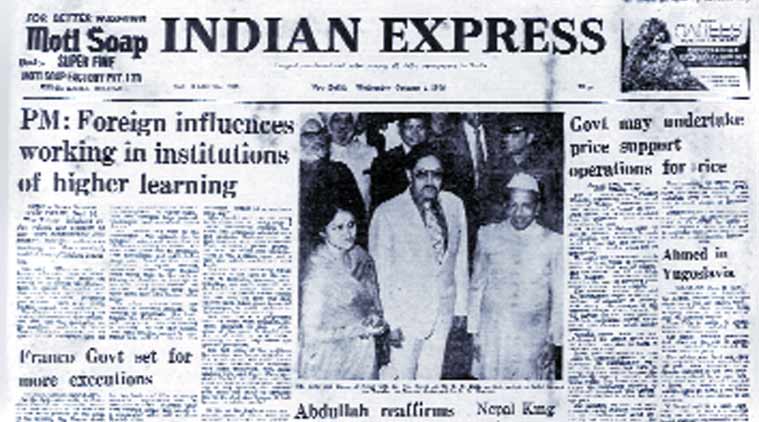 October 1, Forty Years Ago: Foreign hand | The Indian Express