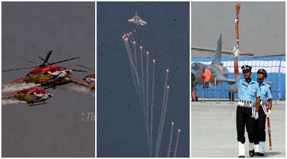 IAF performs aerial feats ahead of Air Force Day at Hindon base ...