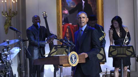Barack Obama sways to jazz and blues at White House concert | World ...