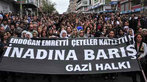 After Ankara attack, thousands in Istanbul protest against ‘killer ...