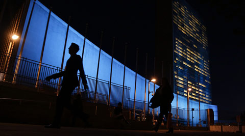 Over 200 landmarks to light up blue on UN’s 70th anniversary | World ...