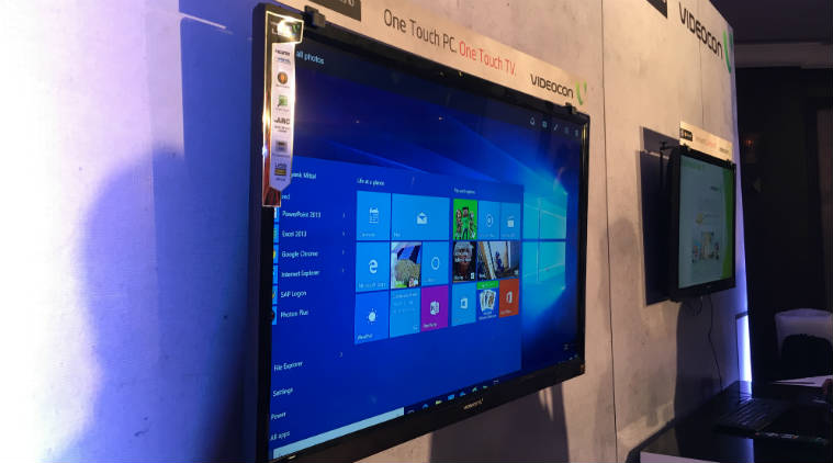 Videocon unveils Windows 10 TVs starting at Rs 39,990 | Technology News ...