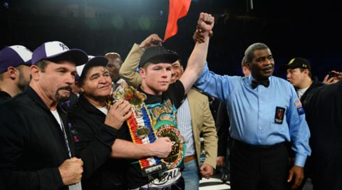 Canelo Alvarez wins the WBC world middleweight title | Sport-others ...