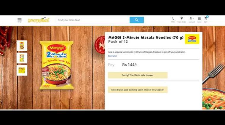60,000 Maggi welcome kits sold out in 5 mins; Round 2 up on November 16 ...