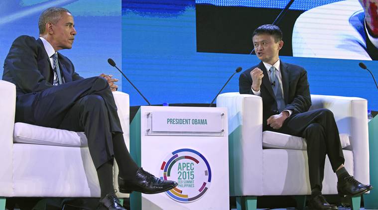 Shunning protocol, Obama interviews Alibaba billionaire Jack Ma | World ...