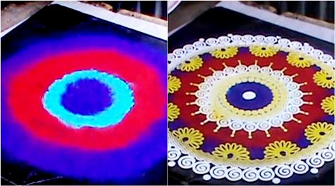 Watch: These rangoli-making videos will blow your mind | Trending News ...
