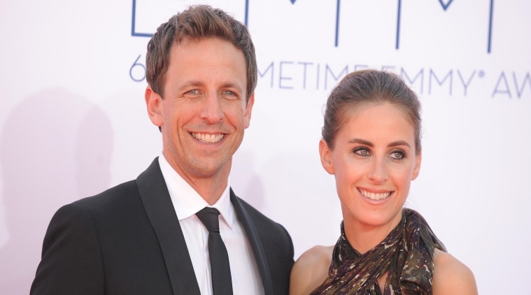 Seth Meyers, wife expecting first child | Television News - The Indian ...