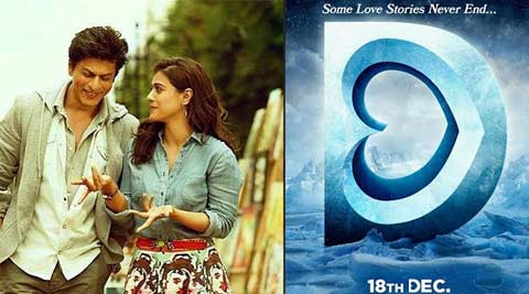 Shah Rukh Khan, Kajol’s ‘Dilwale’ posters are out: First look ...