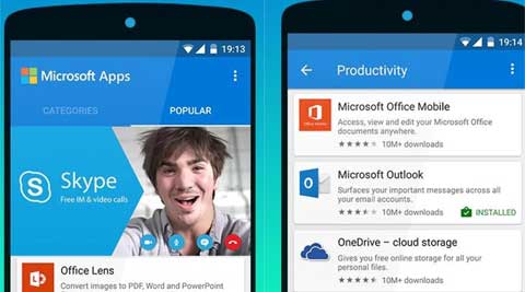 Microsoft launches its own app store on Google Play Store | Technology ...