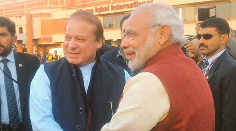 PM Modi lands in Lahore on a surprise visit, meets Pak PM Nawaz Sharif ...