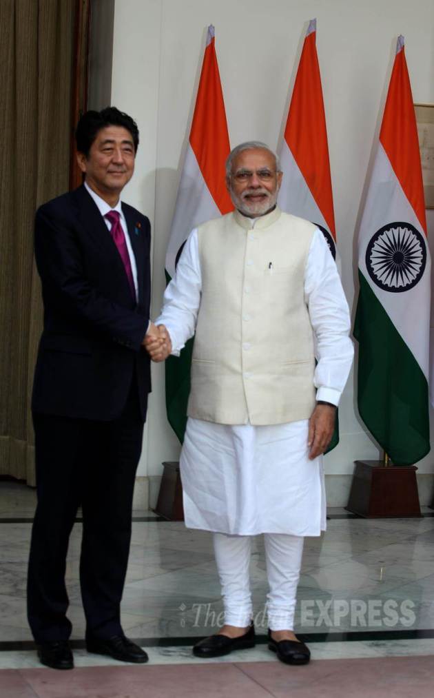 Modi-Abe talks: Japan to help India build its first bullet train ...