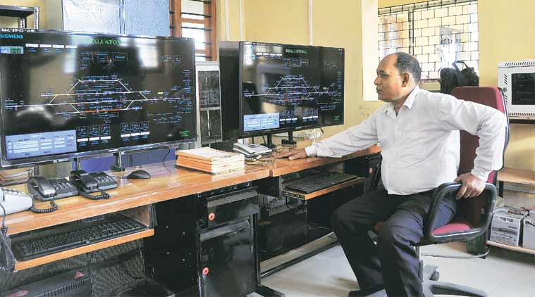 Beginning 2016: A railway station in Arunachal’s Bhalukpong, the train ...