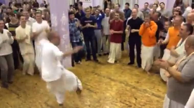 Watch B-boying in the temple: ISKON monks hip-hop to Hare Rama, Hare ...