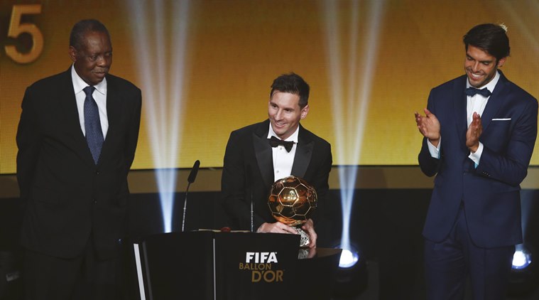 Lionel Messi wins FIFA Ballon d’Or for fifth time | Football News - The ...
