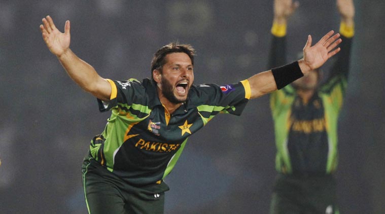 Two wickets, 3 catches, 23 off 8: Shahid Afridi leads Pakistan to win ...