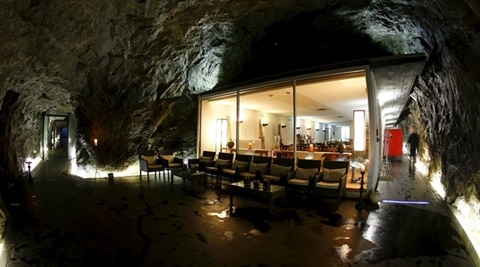 A room without a view: Snapshots of Swiss Army bunkers converted to ...